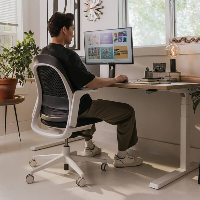 Haworth Breck Office Chair – Ergonomic Desk Chair with Adjustable ...
