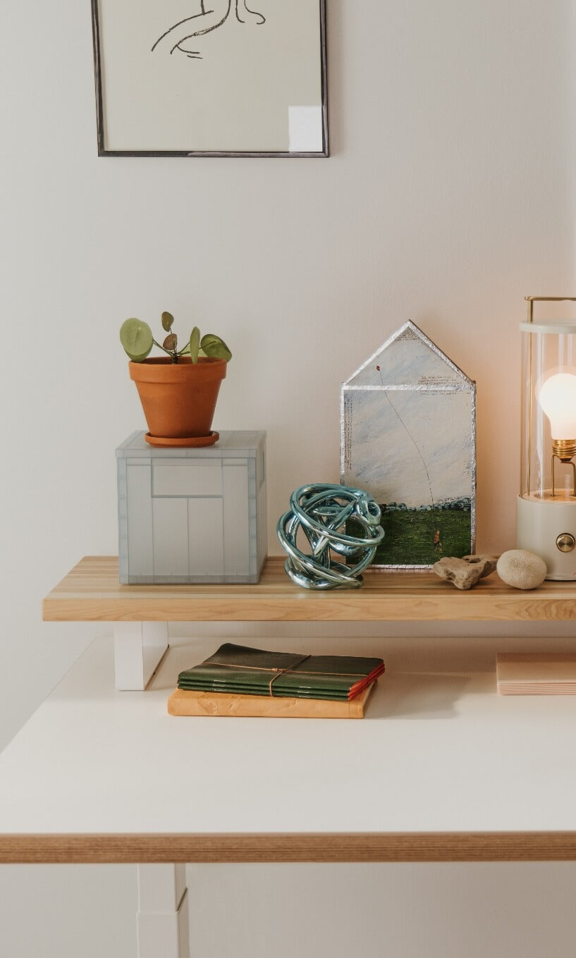 Elements Wooden Monitor Stand – Stylish Computer Stand for Desk ...