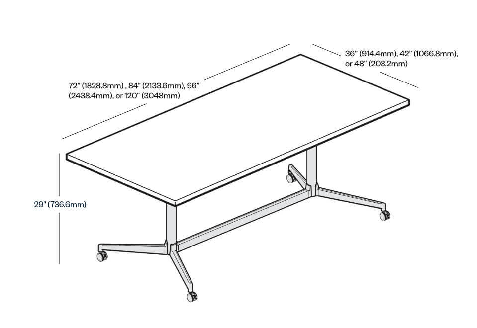 Jive Bridge Office Conference Table | Haworth Canada