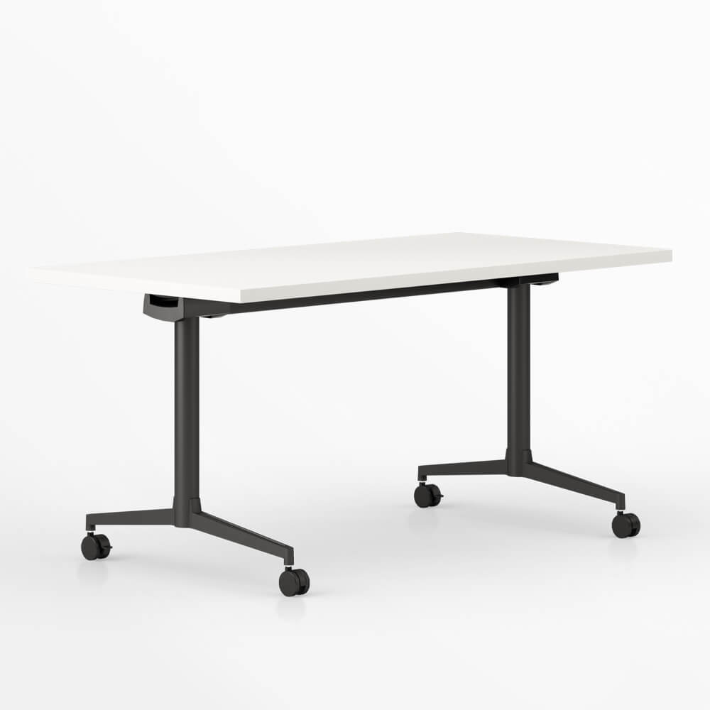 Jive T-Base Flip Top Table – Space-Saving Office Solution | Haworth Canada