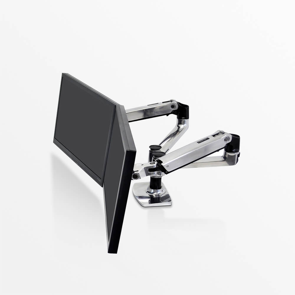 LX Dual Side by Side Monitor Arm