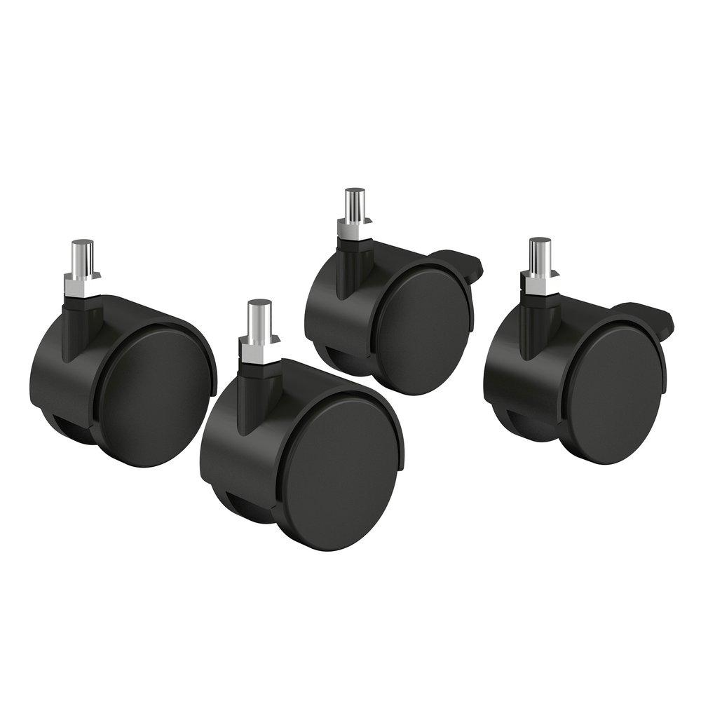 Upside Sit-to-Stand Desk Caster Kit | Haworth Canada