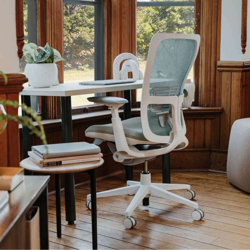 Zody Ergonomic Office Chair with Sit & Stand Capabilities | Haworth