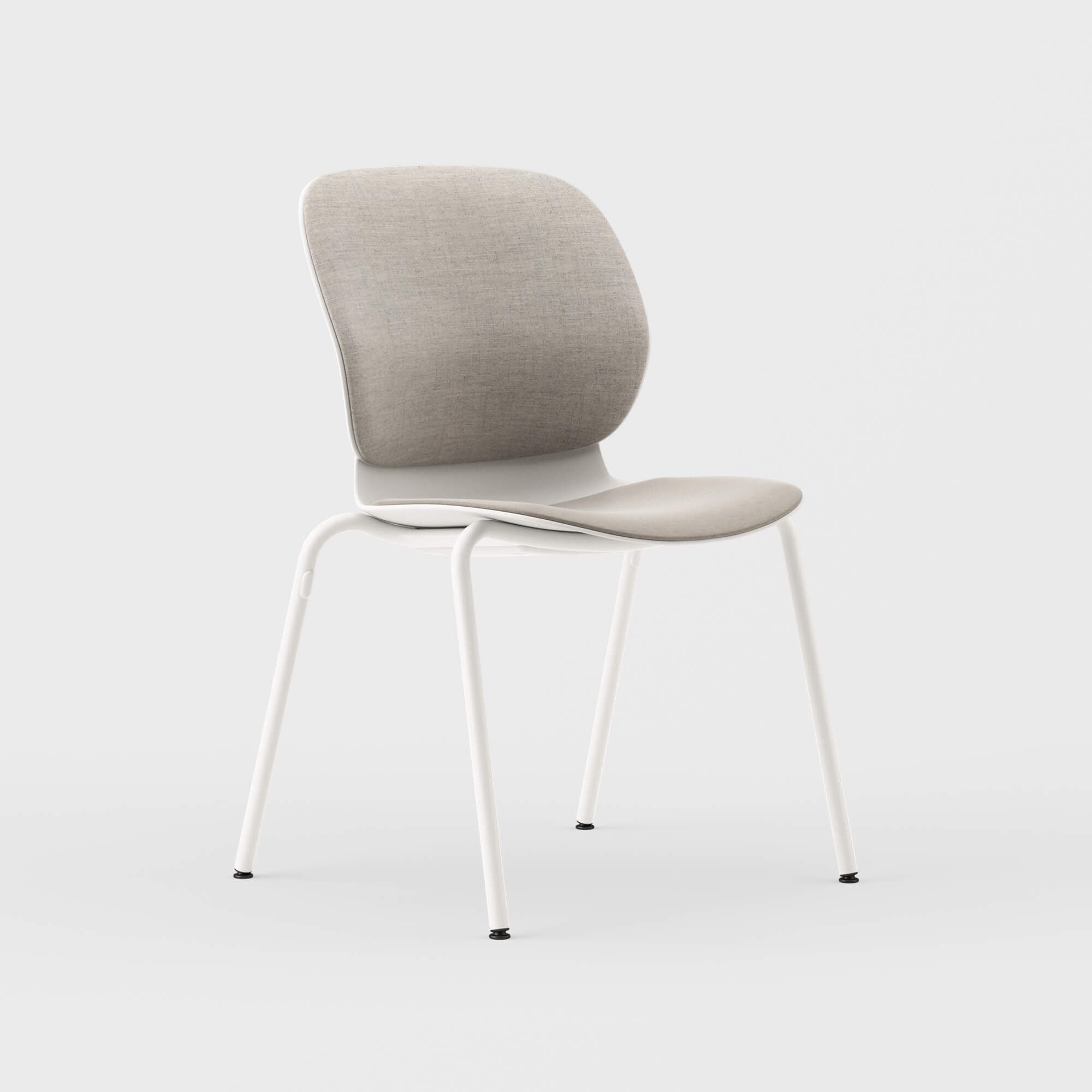 Maari Upholstered Chair with 4-Leg Base - Haworth Store